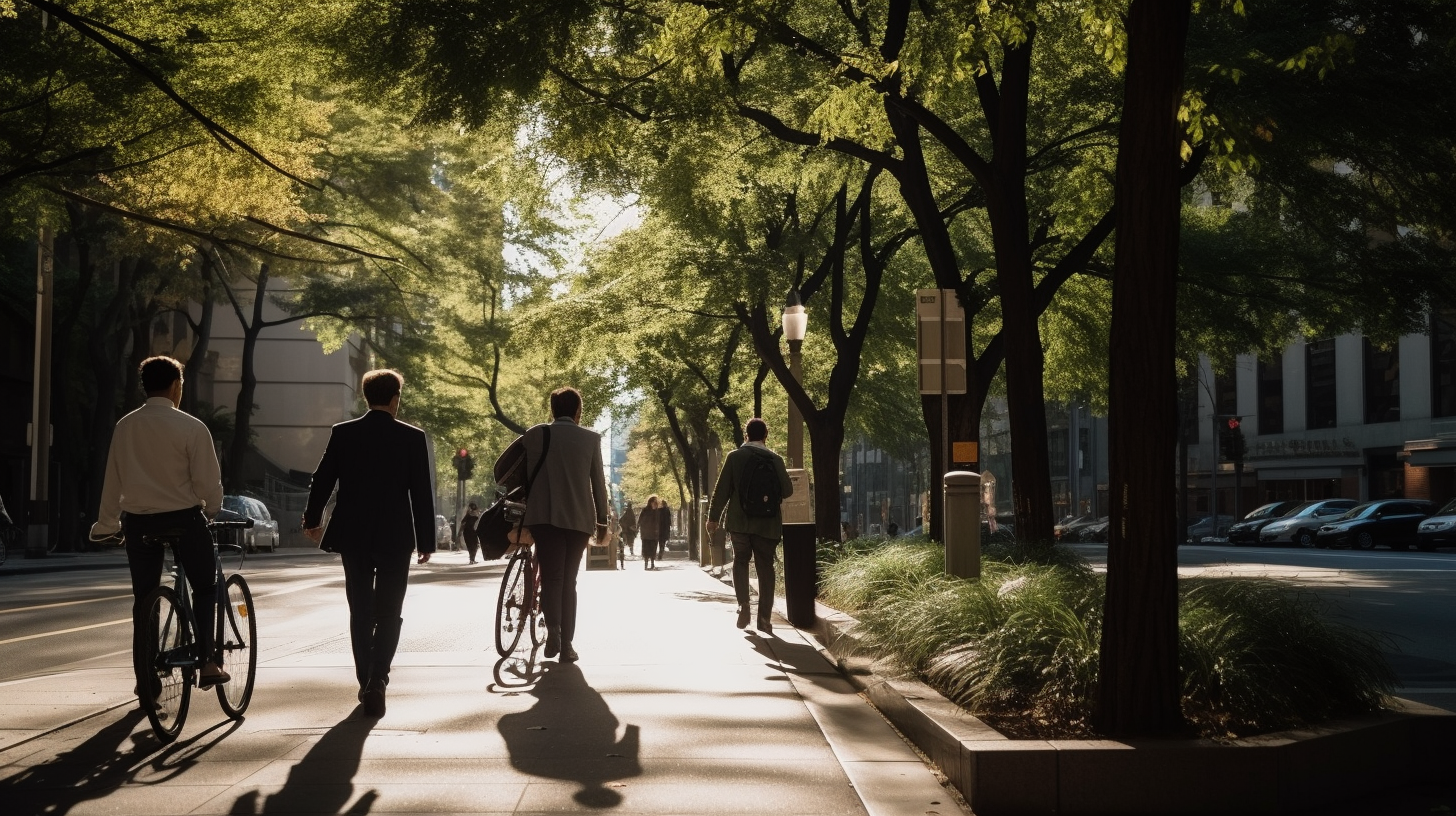 Walking To Work | Commuting Sustainably For A Greener Future - Eco Life ...